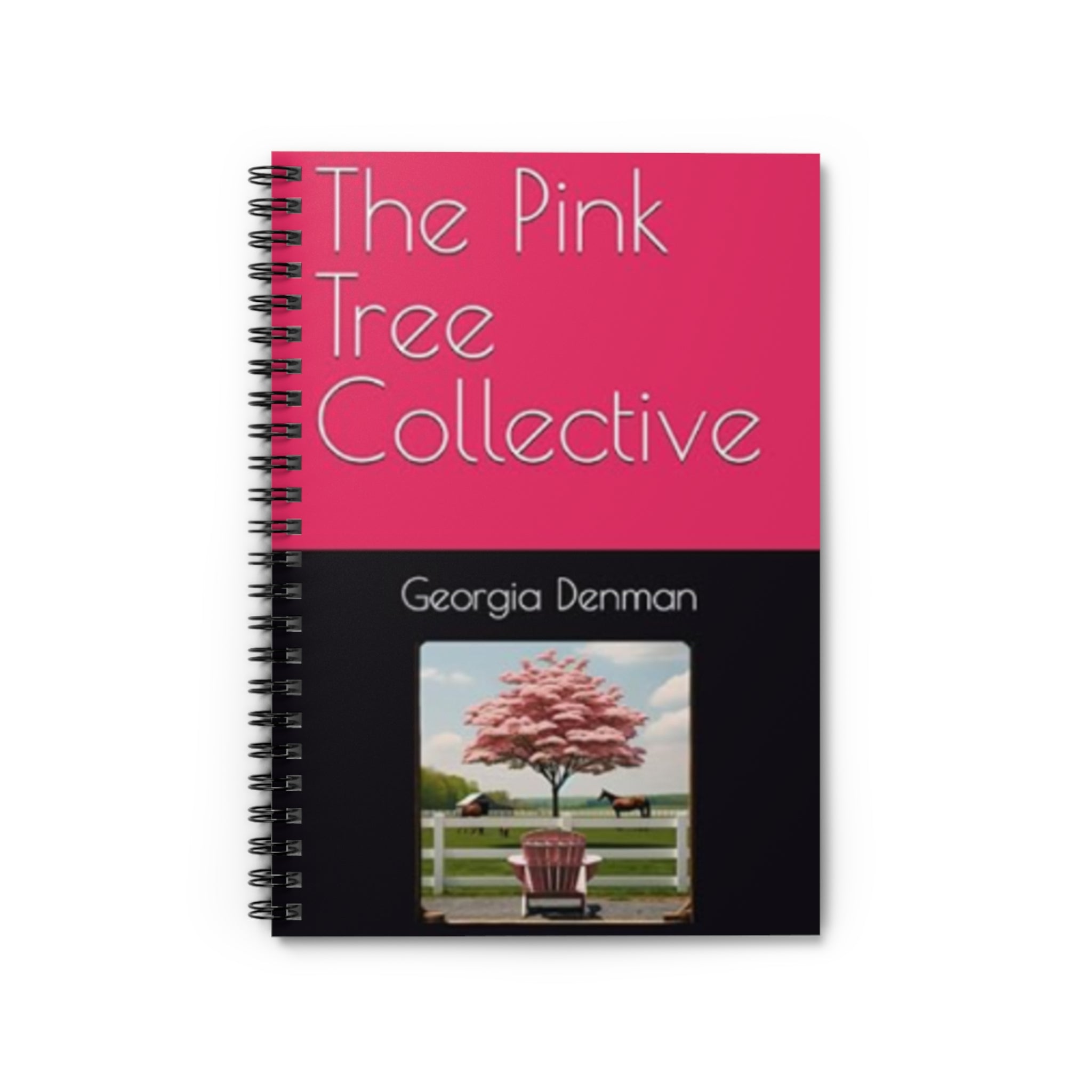 The Pink Tree Collective Cover Spiral Notebook - Ruled Line – The Pink ...