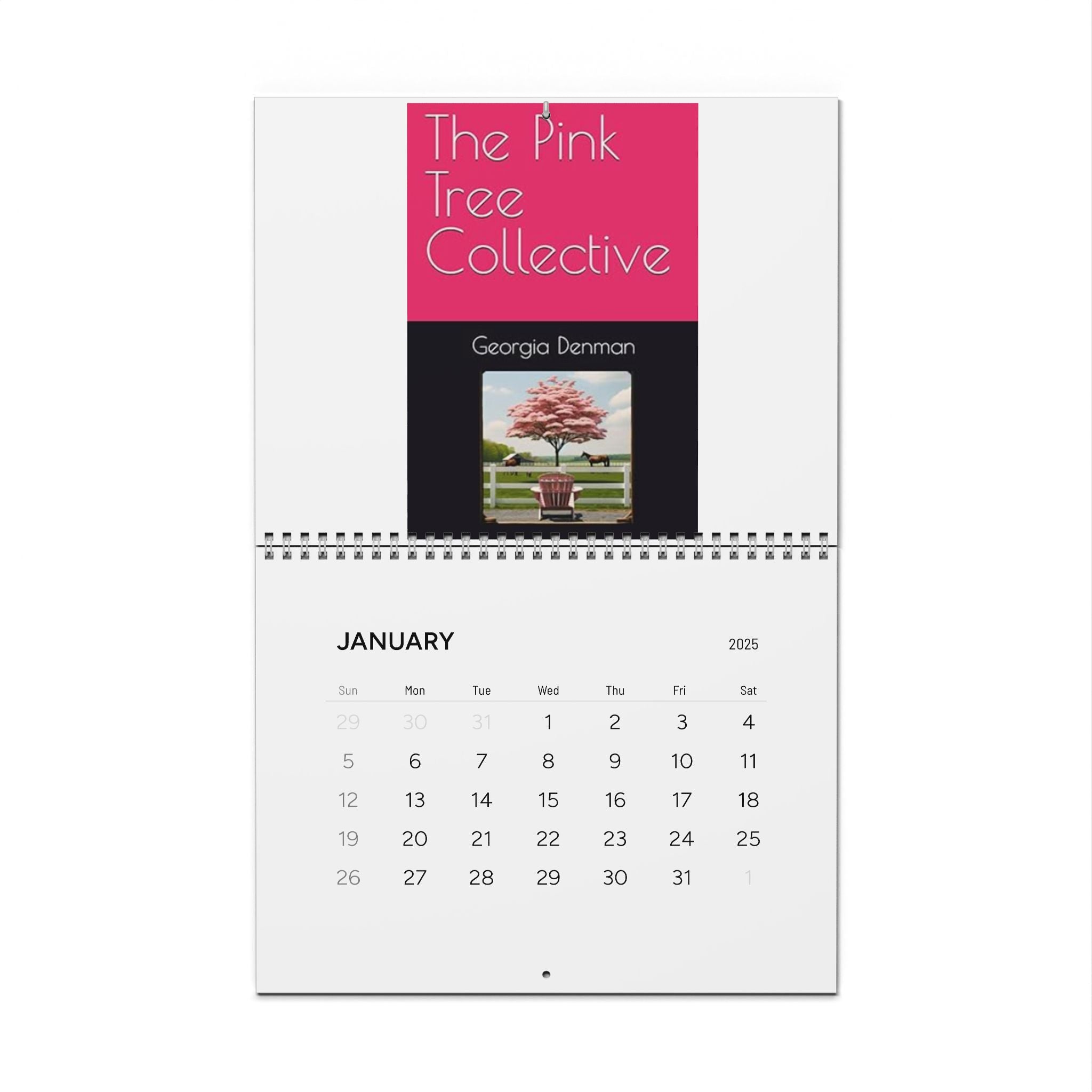 The Pink Tree Collective Wall Calendars (2025) – The Pink Tree ...